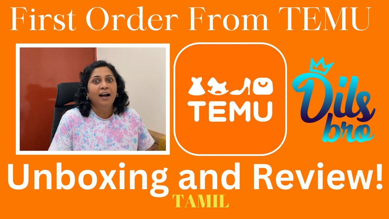 Temu | Unboxing Temu Package | Temu Review in Tamil | UAE - YouTube