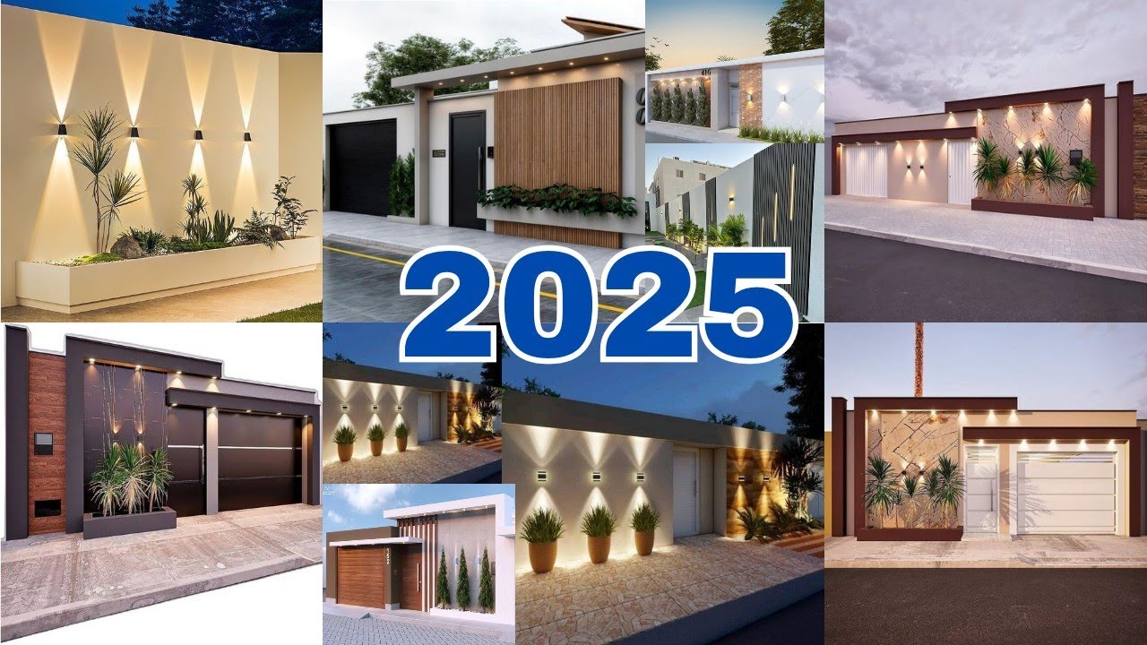 2025's Best Modern House Front Wall Designs | Top 100 Picks - YouTube