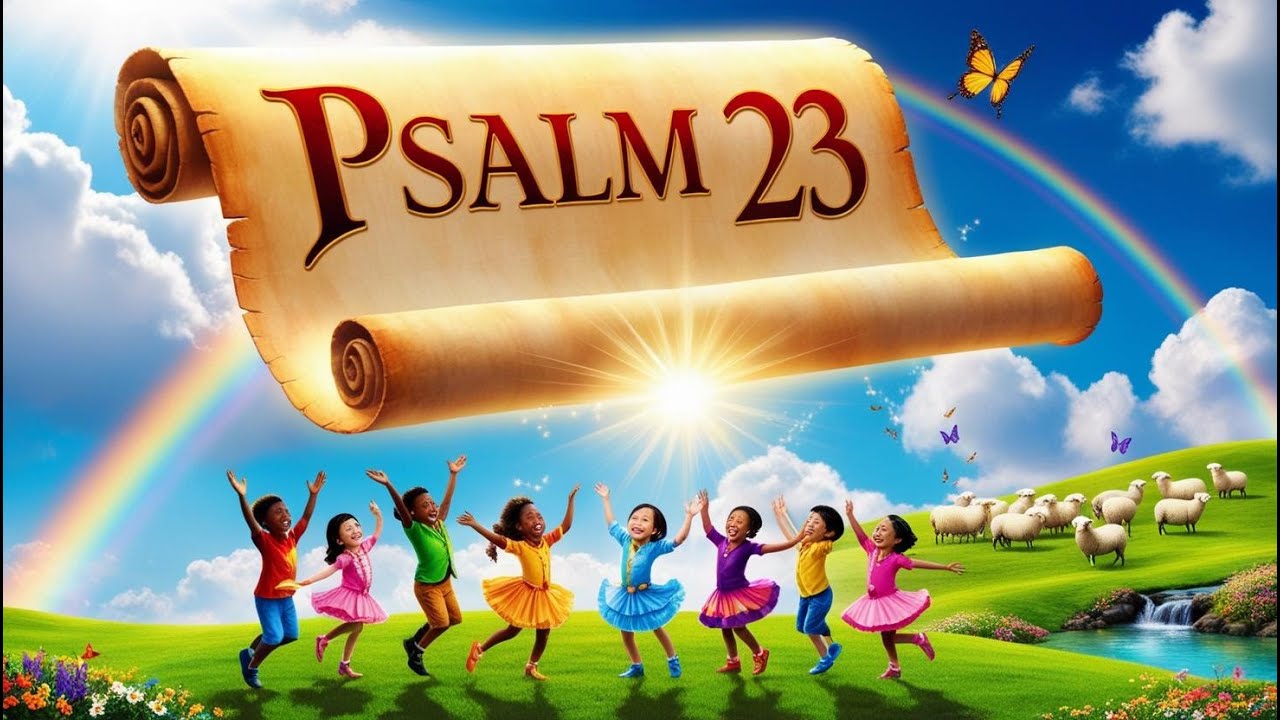 Psalm 23 Kids Song | Fun Bible Song with Dance & Joyful Animation for ...