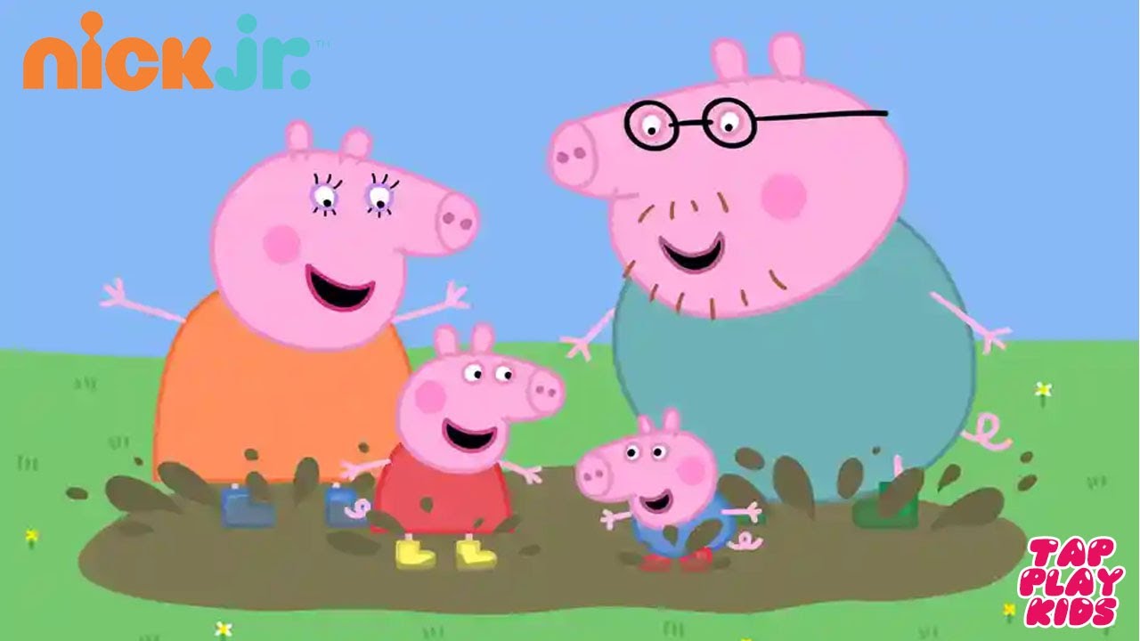 PEPPA PIG - Peppa Pig Muddy Puddle - Peppa Pig Golden Boots Nick Jr ...