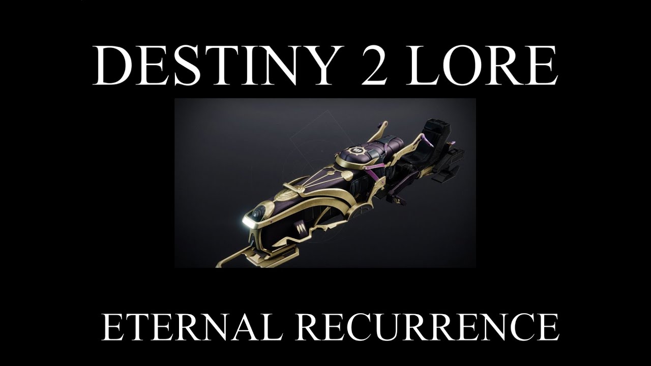 Destiny 2 Lore - Season Of The Lost - Eternal Recurrence - YouTube