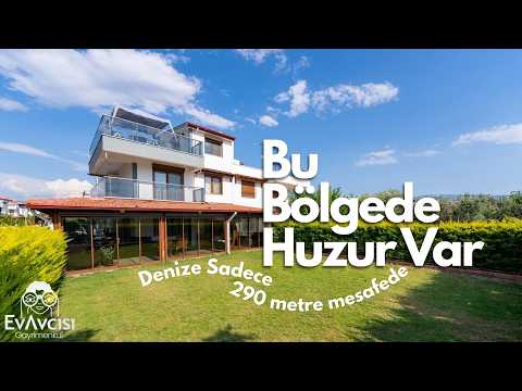 Denize Sadece 290 Metre Mesafede 4+1 Villa | Kuşadası Satılık Villa
