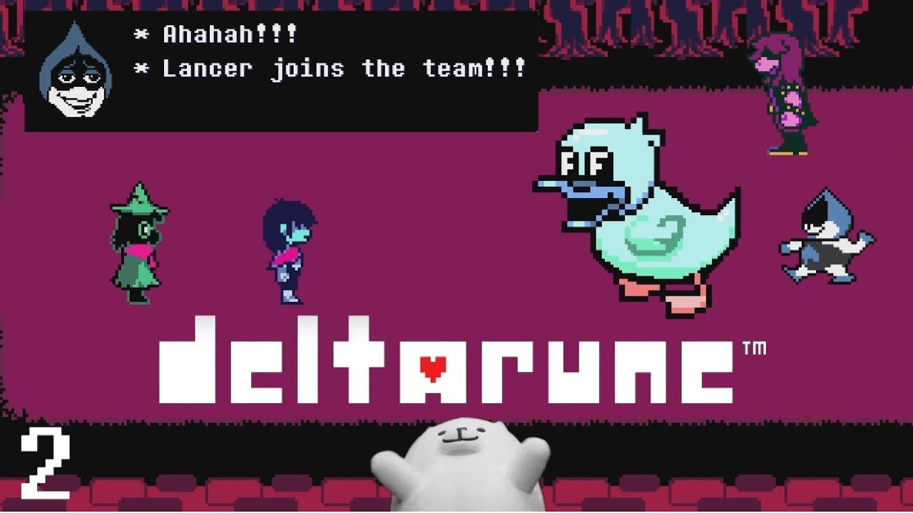 LANCER JOINS THE TEAM - Deltarune [2] - YouTube