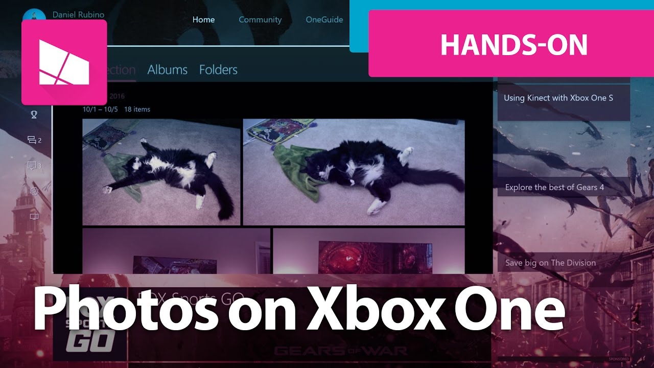 Microsoft Photos app on the Xbox One - YouTube