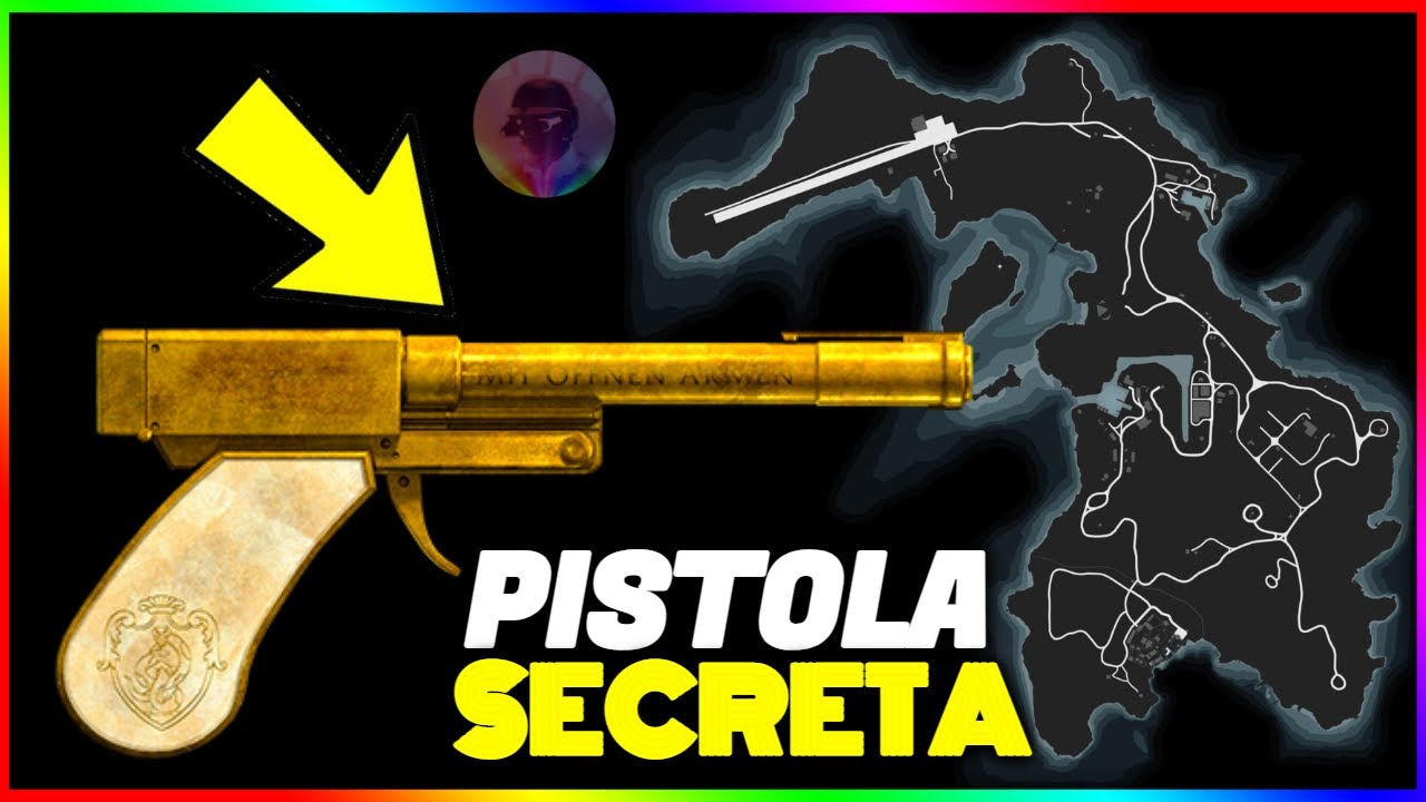 COMO TENER LA "PISTOLA PERICO" NUEVA ARMA SECRETA DLC "THE CAYO PERICO ...