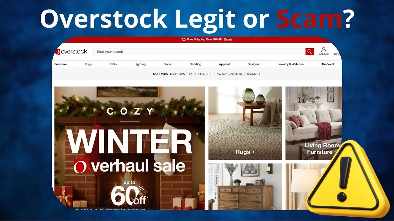 Is Overstock.com Legit or a Scam? A Clear and Honest Review - YouTube