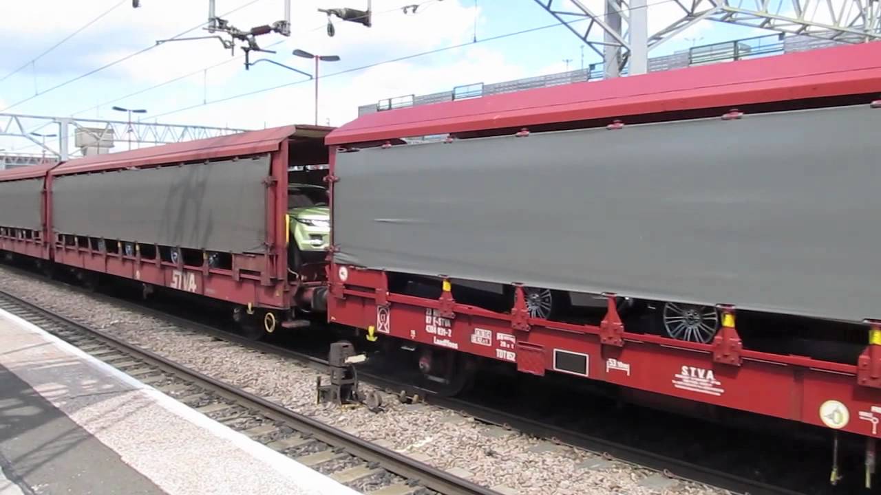 DB Schenker (EWS) Class 66 66060 - Stafford Station - Saturday 12th May ...