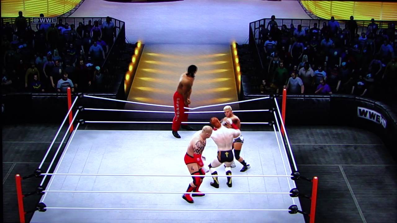 WWE13 Royal Rumble Sims - Royal Rumble match pt4 - YouTube