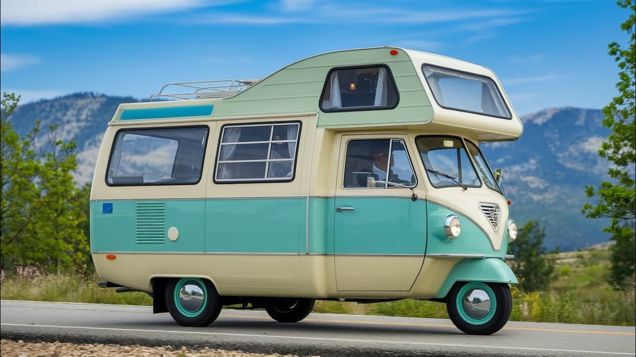 "2025 Tiny Camper, Big Adventures: Exploring a Unique 3-Wheeled ...