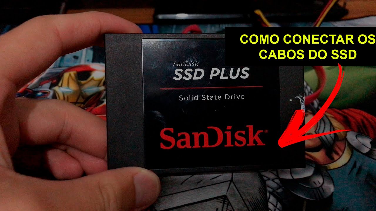 Como instalar os cabos do SSD - YouTube
