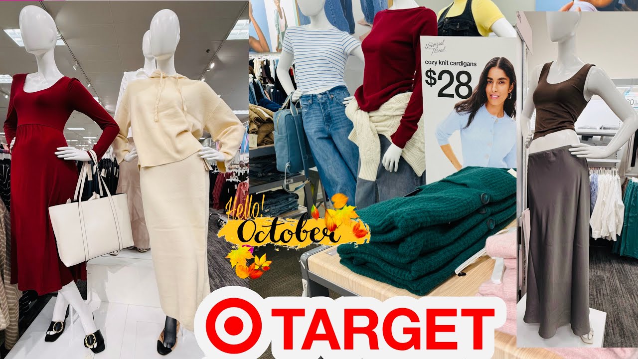 💟Target Fall Fashion | new arrivals October store display - YouTube