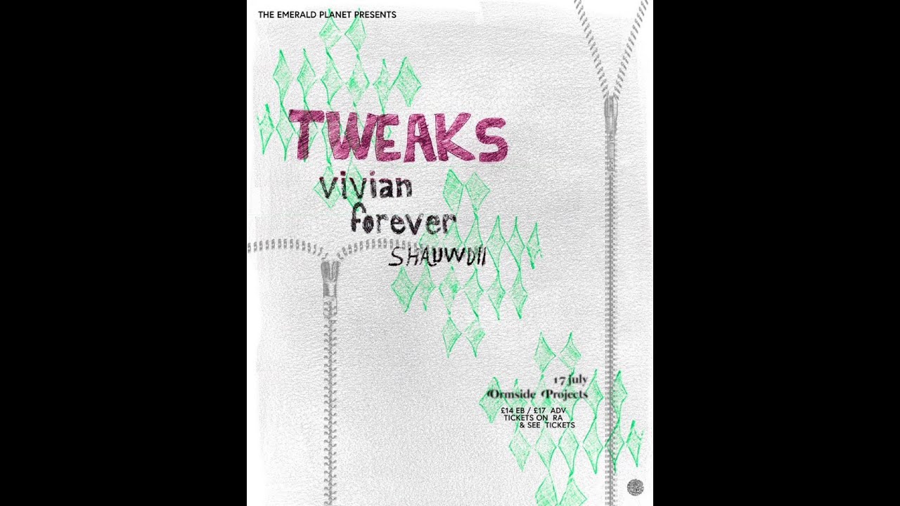 TWEAKS Performs: Live at Ormside Projects, South East London - YouTube