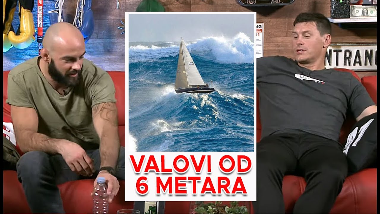 Kostelić i Drobac - "Valovi su bili do šest metara, mislili smo da će nas poklopiti" - YouTube