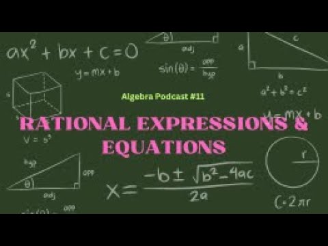 [MATH_LAB_11]Rational Expressions and Equations - YouTube