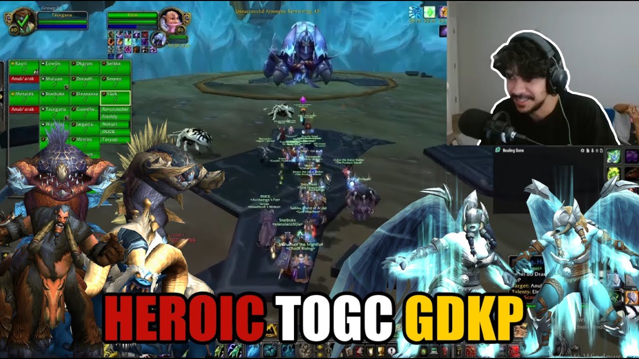 My First Heroic Trial Of the Grand Crusader GDKP! | WOTLK Classic - YouTube