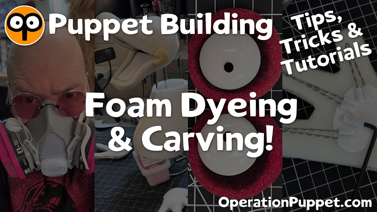 Tips, Tricks & Tutorials 10: Foam Dyeing & Carving! - YouTube