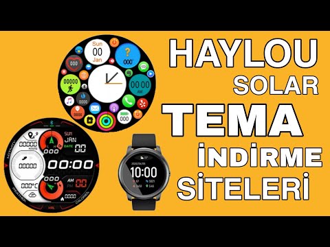 Haylou Solar TEMA İNDİRME SİTELERİ (Yeni Temalar)