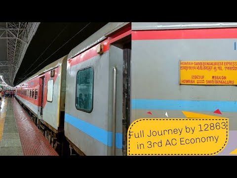 3rdAC Economy Worst Experience|Howrah to Katpadi Journey in 12863 ...
