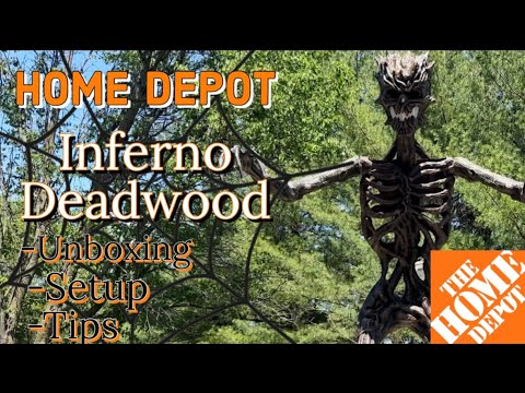 Home Depot Inferno Deadwood | Unboxing, Setup, &Tips - YouTube