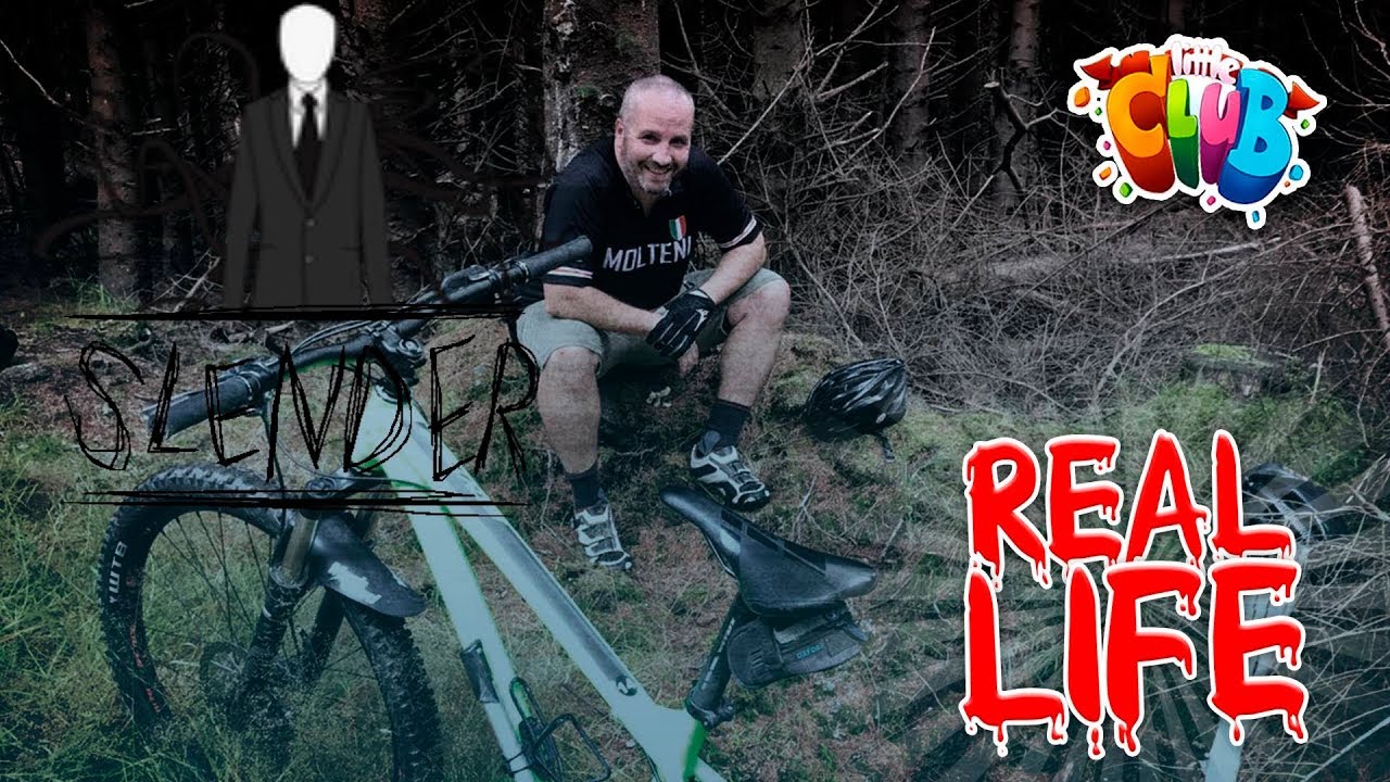 Minecraft VLOG - REAL LIFE ESCAPE FROM SLENDERMAN WOODS - Downhill ...