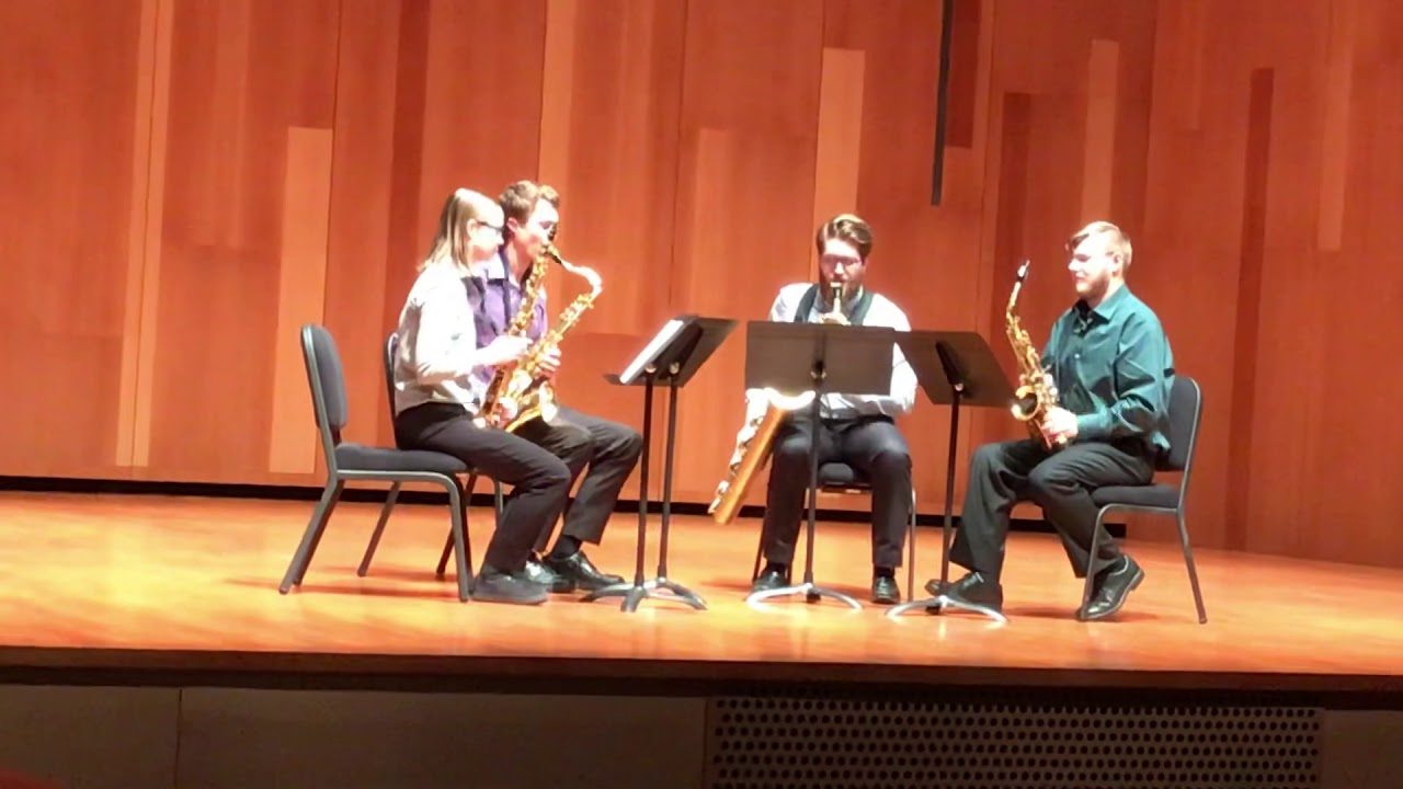 Ave Marie- Performed by the Utah State Caine saxophone quartet - YouTube