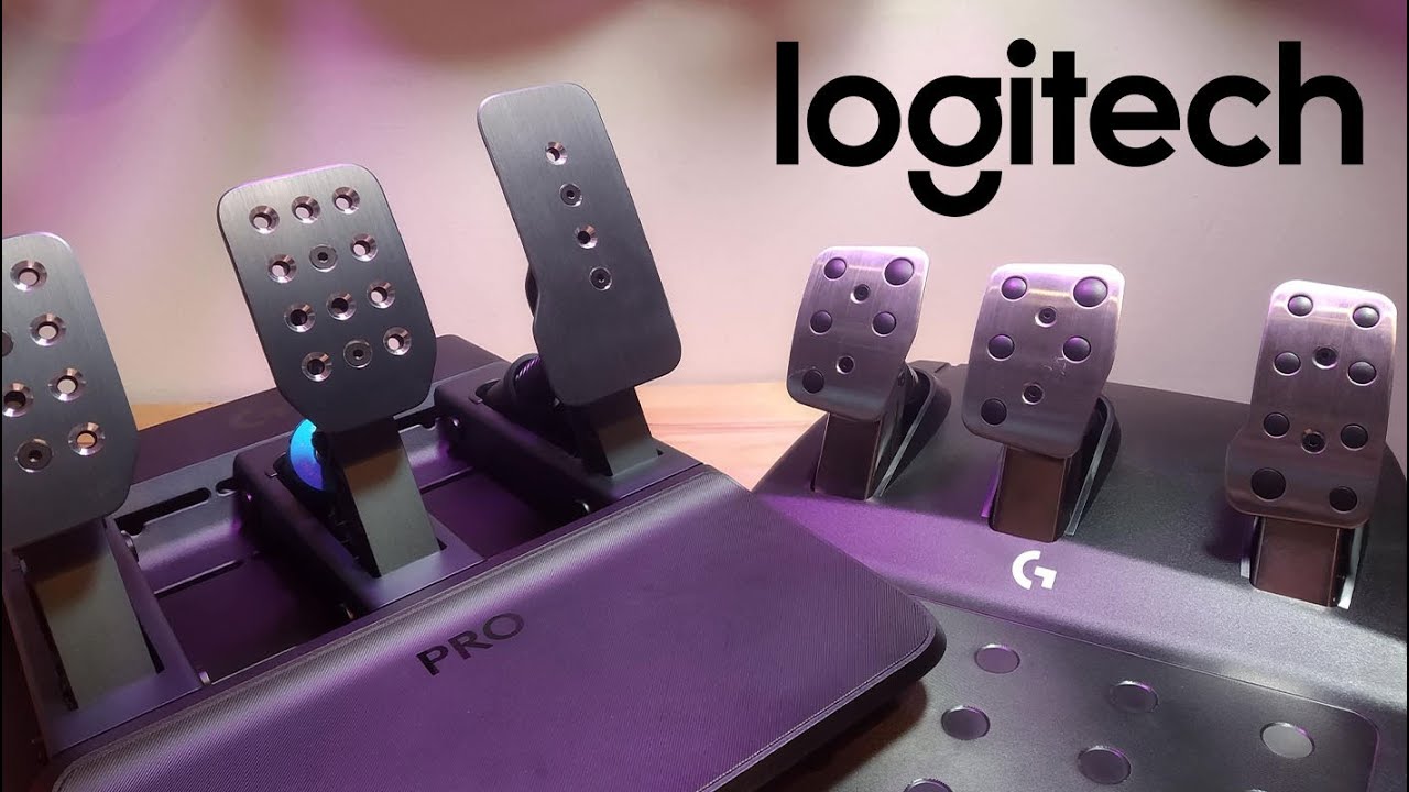 Logitech G PRO Racing vs. standard Logitech Pedals [SIZE COMPARISON ...