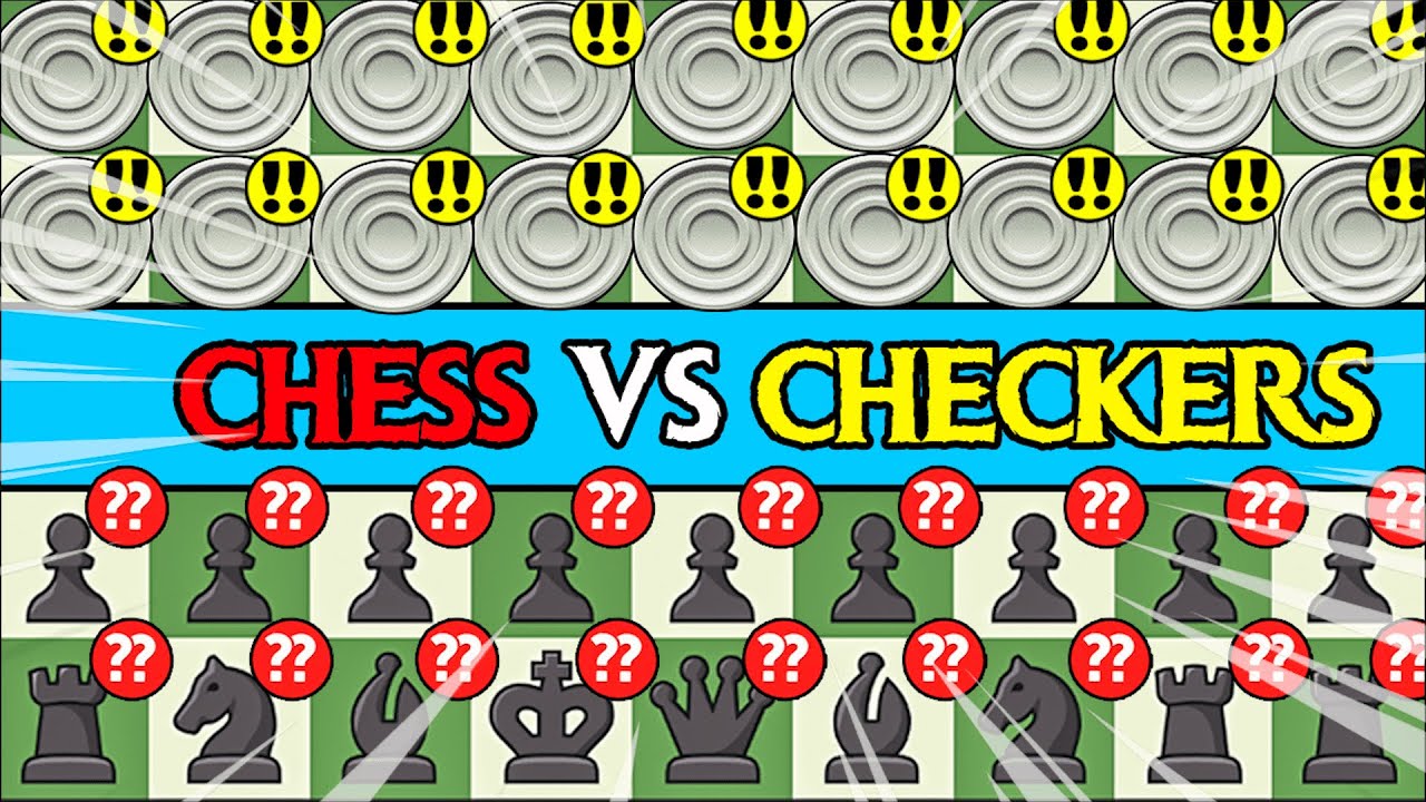 NEW CHESS VS CHECKERS, WHO IS THE WINNER? | Chess Memes - YouTube