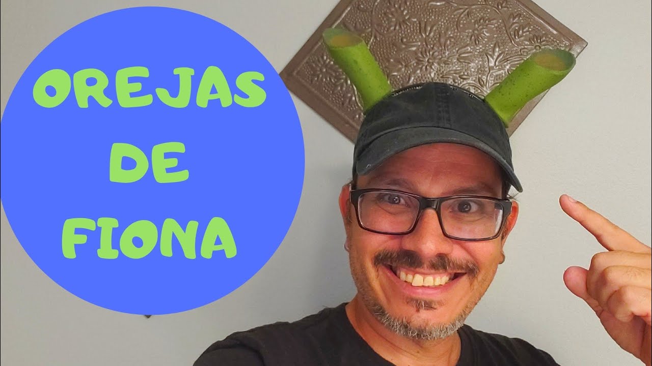 Hacienfo Orejas de Fiona / Shrek foam simple y rápido - YouTube