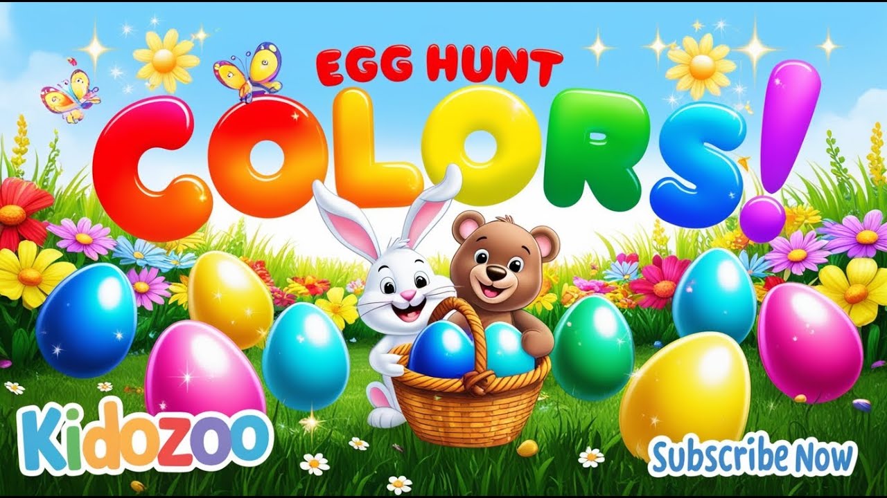 The Great Egg Hunt: Color Song Adventure! - YouTube