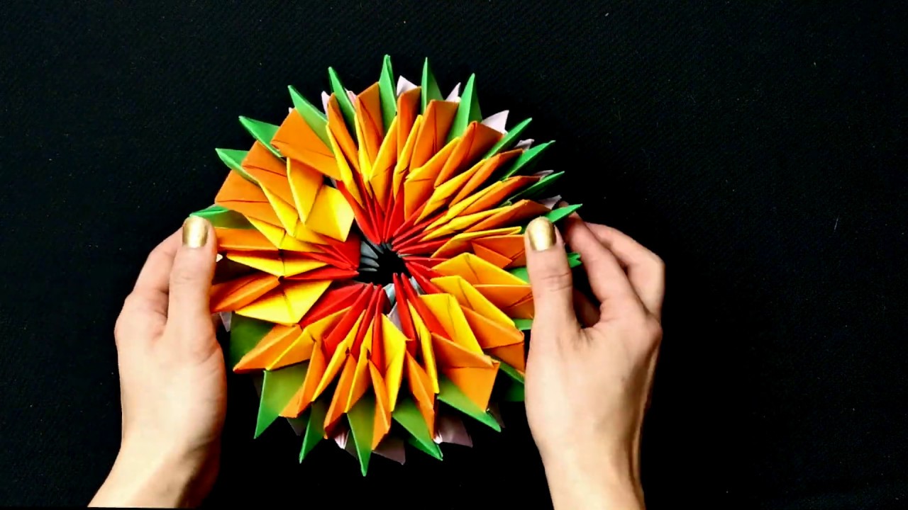 Magic Firework Origami 1 - DIY Interactive Sensory Paper Toy - 无限翻转玩具折纸 ...