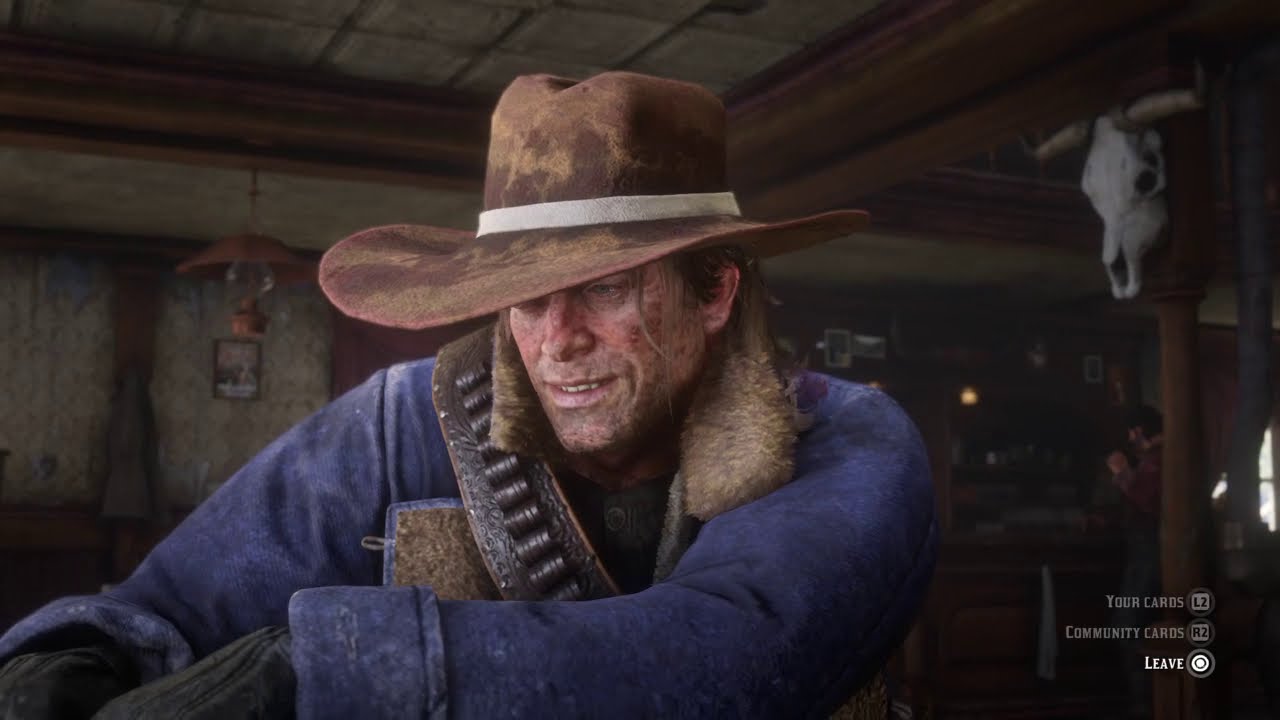RDR2: Busting Out Two Poker Players Going All-In with just an 8 and 5 ...