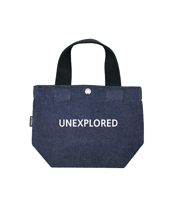 Unexplored 언익스플로어드 X Unstoppable 언스탑퍼블 미니백추천 미니에코백 미니토트백 캔버스백 데님백