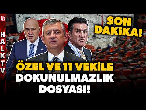 SON DAKİKA! Özgür Özel' yeni dokunulmazlık! Özel ve 11 vekilin dosyaları TBMM'de! İşte o isimler!