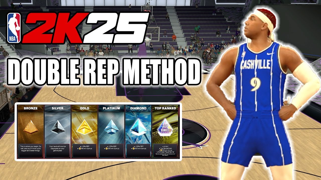 EVERY LEGIT METHOD TO GET EXTRA REP IN NBA 2K25 - YouTube