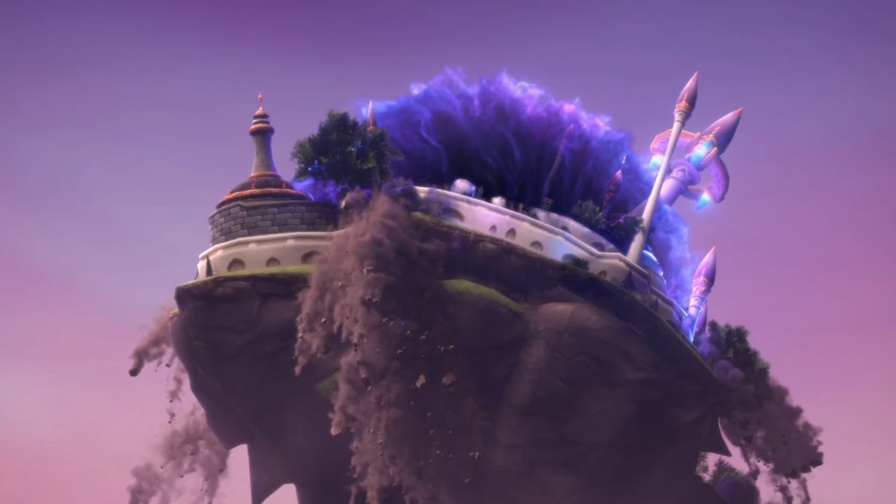DALARAN DESTROYED In World of Warcraft The War Within - YouTube