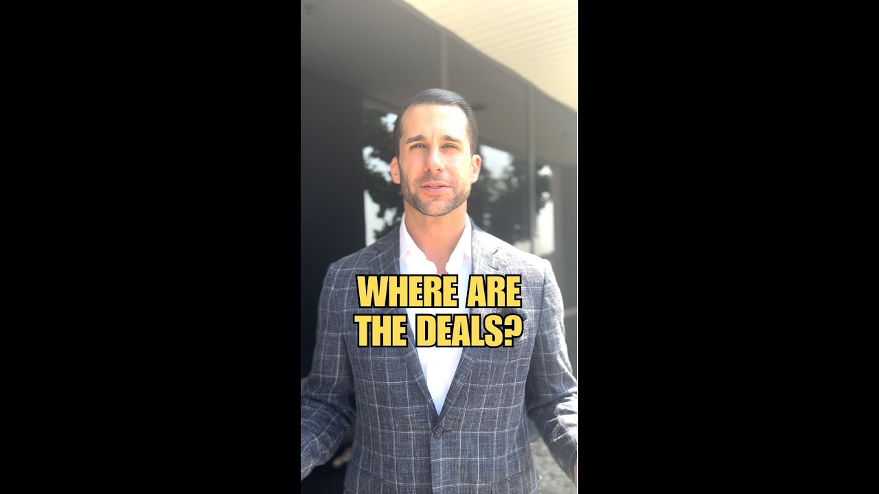 Where are the deals in Commercial Real Estate? - YouTube