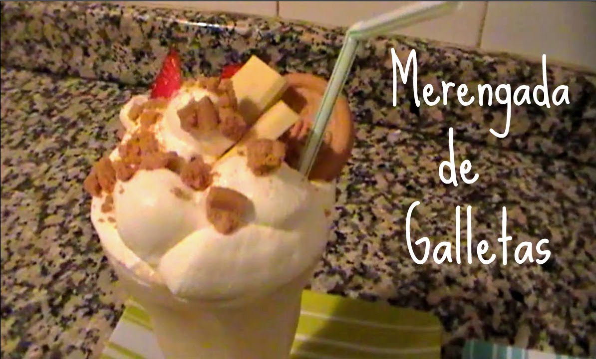 Como hacer Merengadas con Galletas - YouTube
