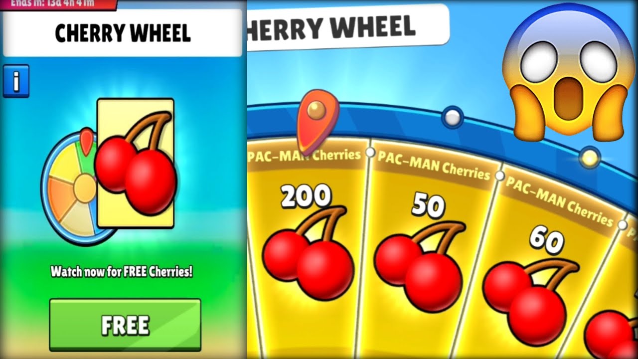 *FREE* GIFT! CHERRY WHEEL & PAC MAN WHEEL - Stumble Guys - YouTube
