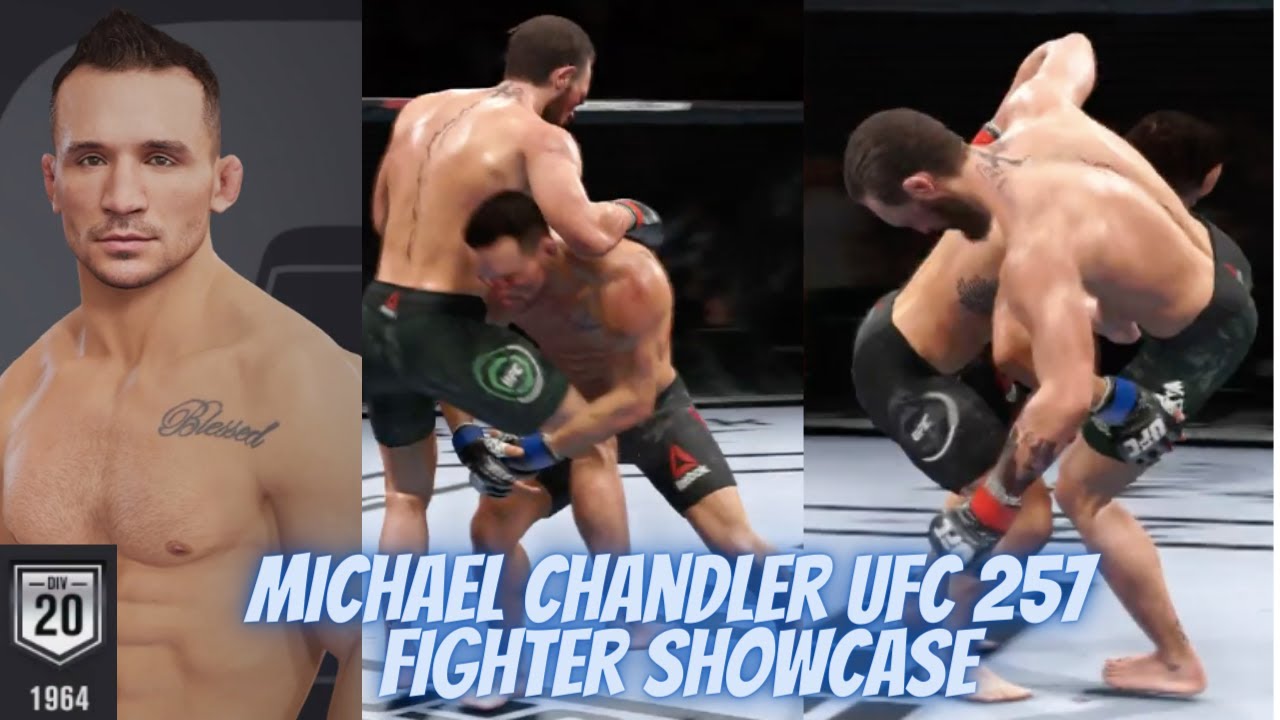 UFC 4| Michael Chandler Grappling To Survive! UFC 257 Fighter Showcase ...