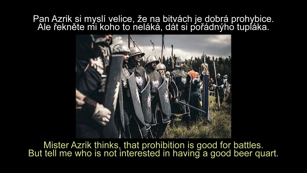 BARBAR PUNK - Pan Azrik - Eng + Cz lyrics (mistr Azrik) - YouTube