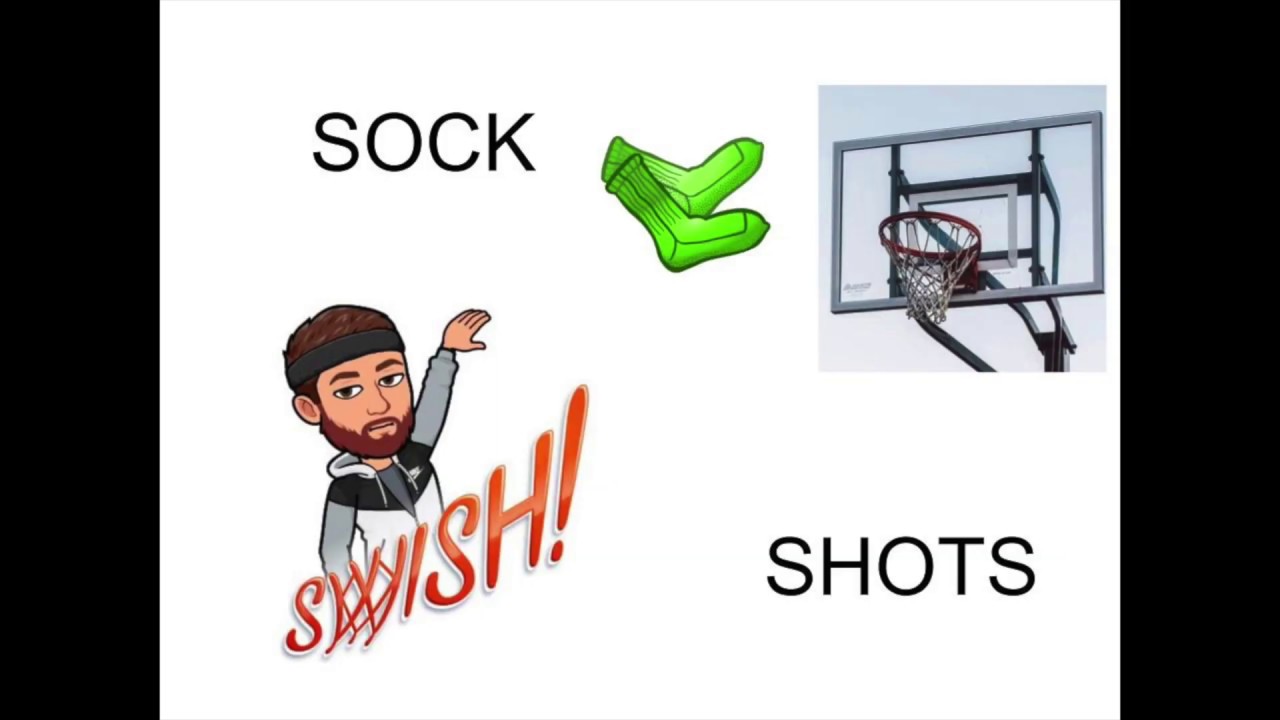 PE at Home: Sock Shots - YouTube