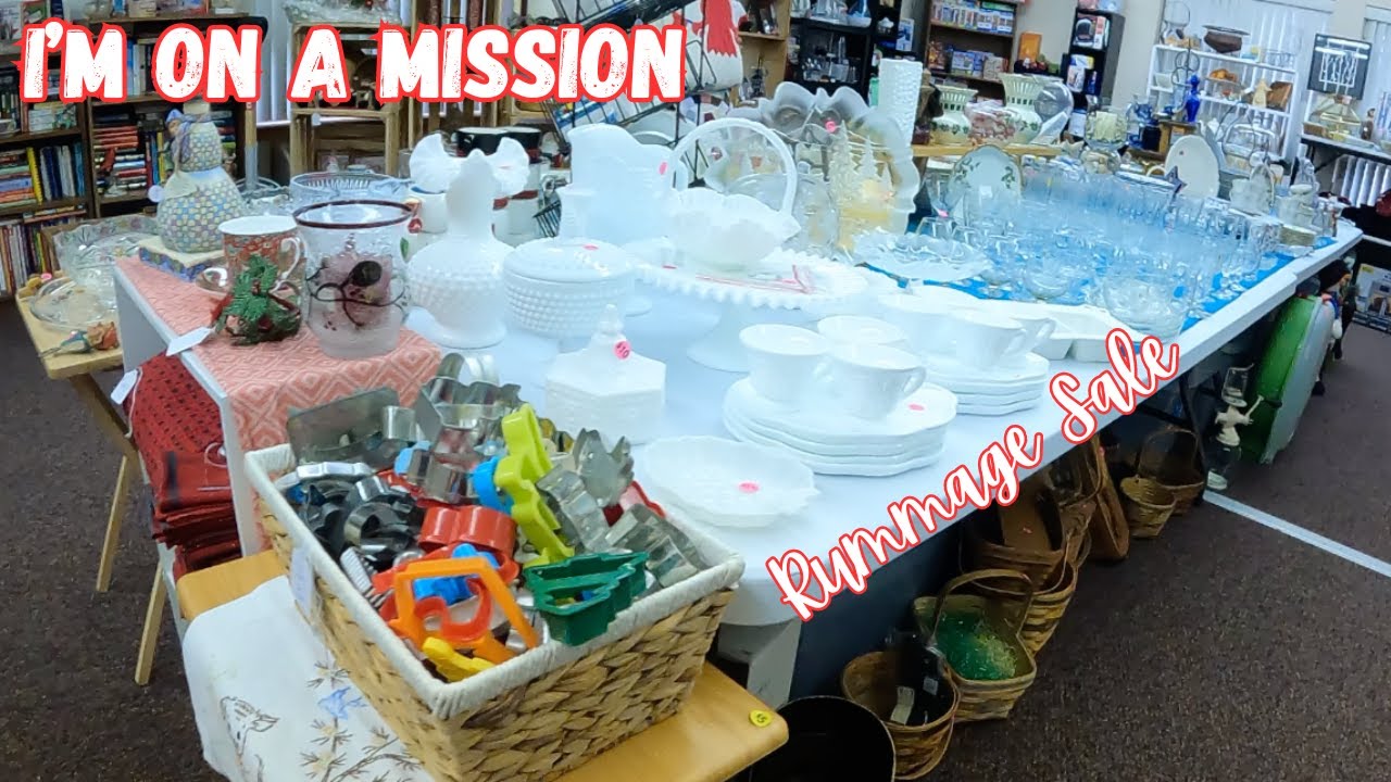 I Got What I Came For Plus MORE At This Church Rummage Sale! - YouTube