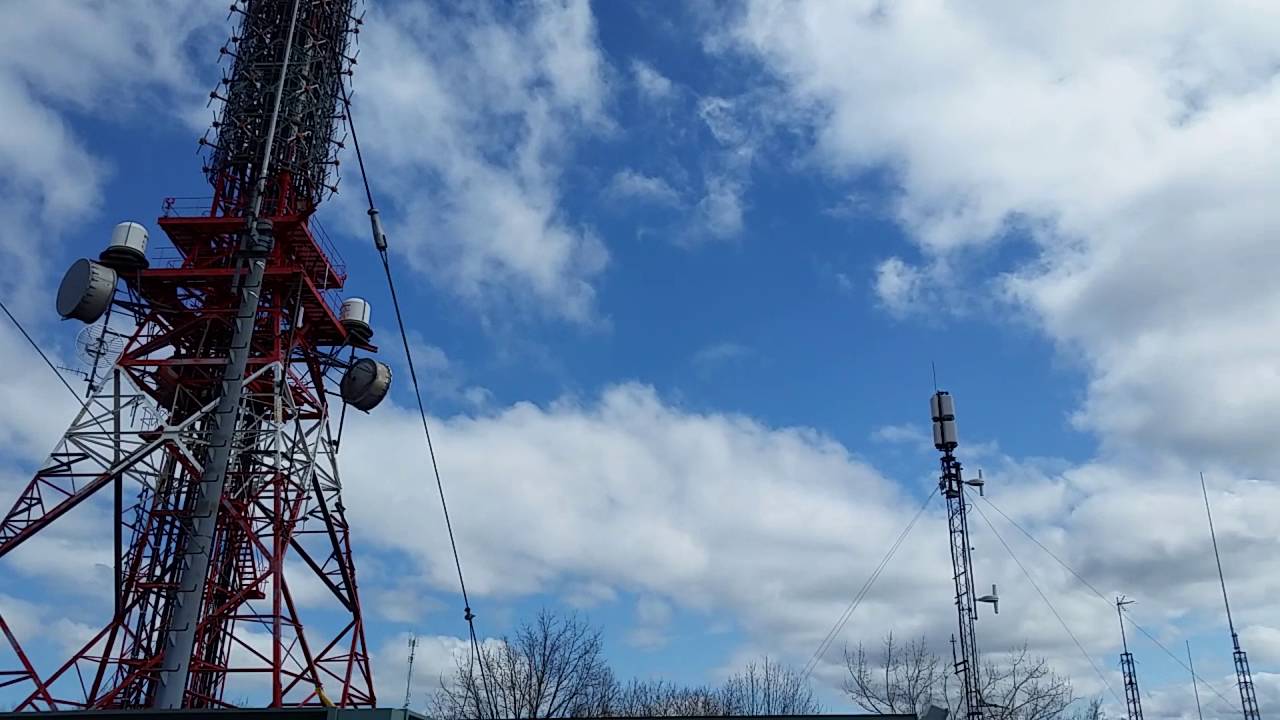 Mount Royal Montreal Quebec CBC CFCF Radio Transmission Tower - YouTube