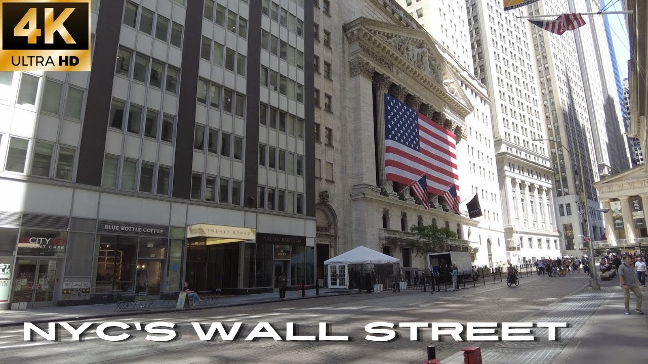Exploring NYC’s Financial District 💰 New York Walking Tour of Wall ...