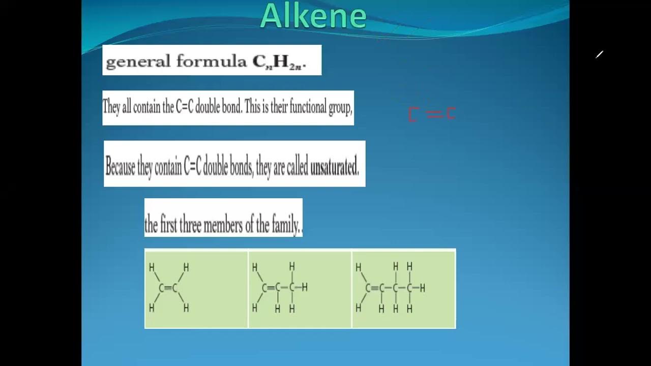 Free IGCSE Chemistry Crash course , Organic chemistry Session 9 Alkenes ...