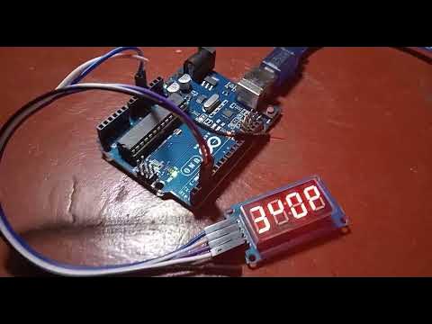 INTERFACING ARDUINO UNO R3 AND TM1637 4 DIGITS 7 SEGMENTS DISPLAY - YouTube