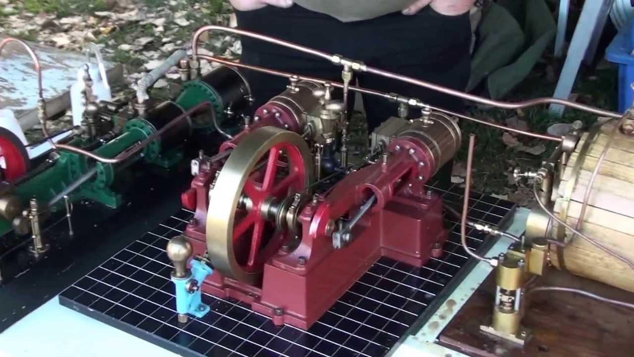 Both Engines running off the Maccsteam Boiler - YouTube
