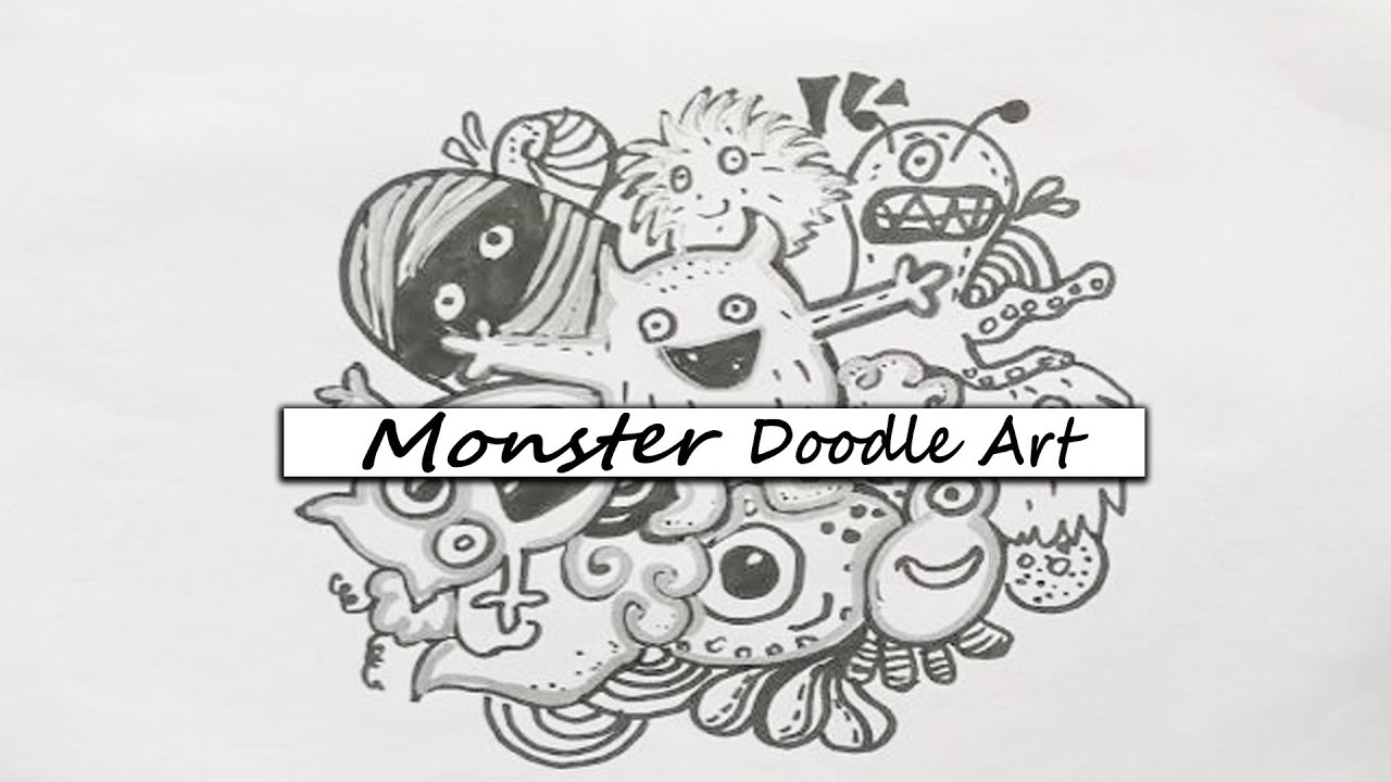 How to draw doodle | Cute doodle ideas 😍 | Easy doodle art - YouTube