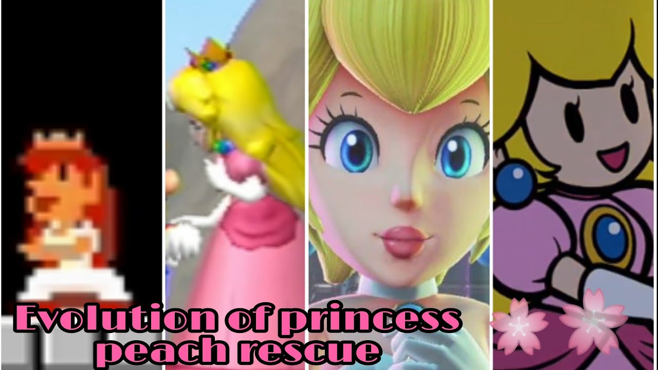 🌸 Evolution of Princess Peach being rescue (1985 - 2020) 🌸 - YouTube