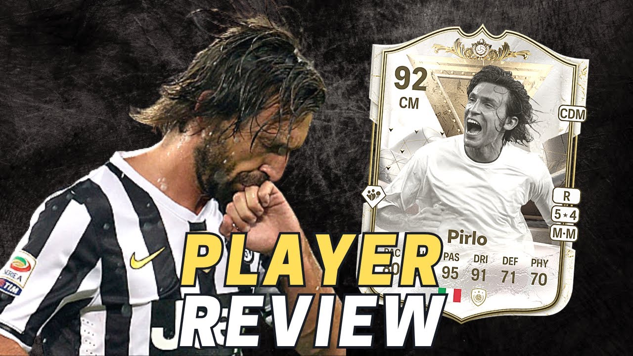 ANDREA PIRLO CENTURION ICON EAFC 24 REVIEW - YouTube